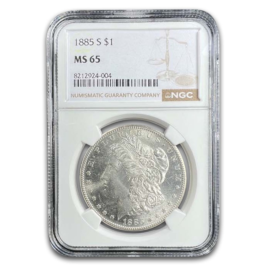 1885 S Morgan Silver Dollar Value - APMEX