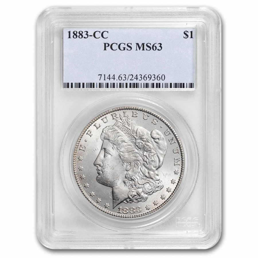 1883 CC Morgan Silver Dollar Value - APMEX