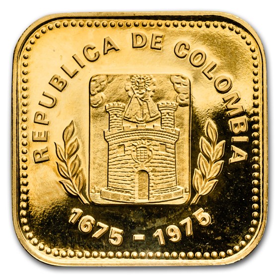 1975 Colombia Proof Gold 1000 Pesos | Gold Coins from Colombia | APMEX