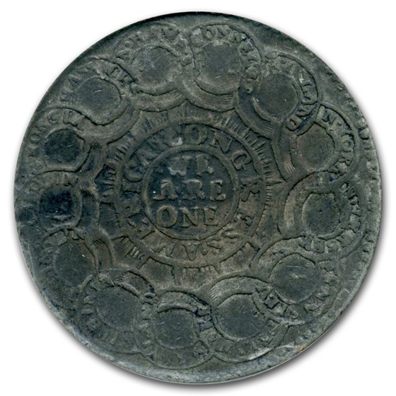 Buy 1776 Continental Currency Dollar Very Fine-30 PCGS (Pewter) Coin ...