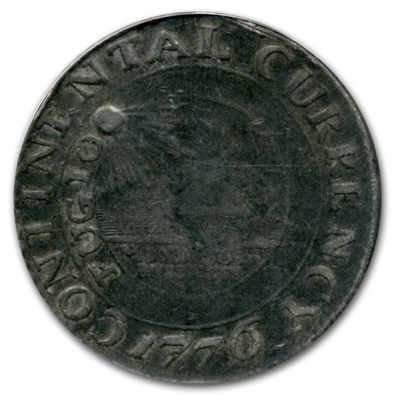 Buy 1776 Continental Currency Dollar Very Fine-30 PCGS (Pewter) Coin ...