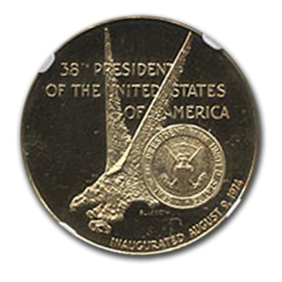 Gerald R. Ford Inauguration Medal Medallic Art Co. MS-67 NGC Coin For ...