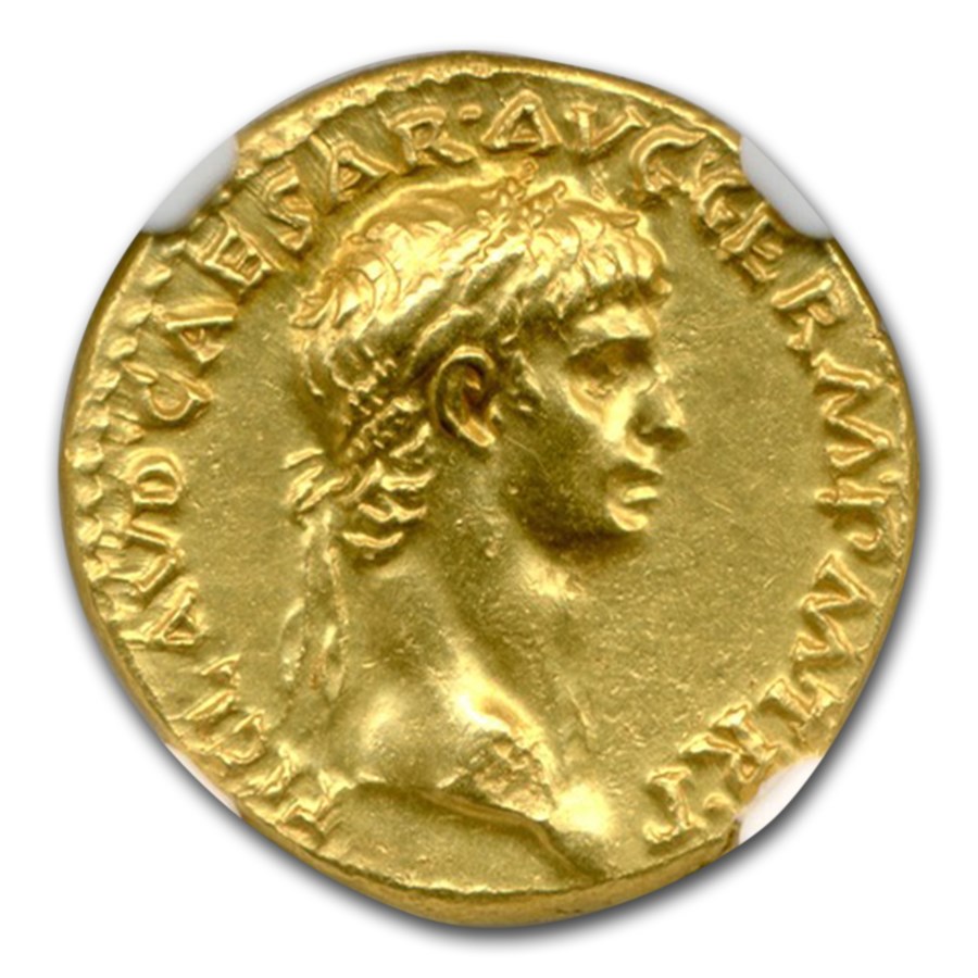 Roman Gold Aureus Emperor Claudius (41-54 AD) AU NGC Coin For Sale ...