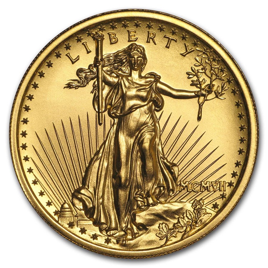 Buy 2 oz Gold High Relief Round - Saint-Gaudens Round Online | 2 oz ...
