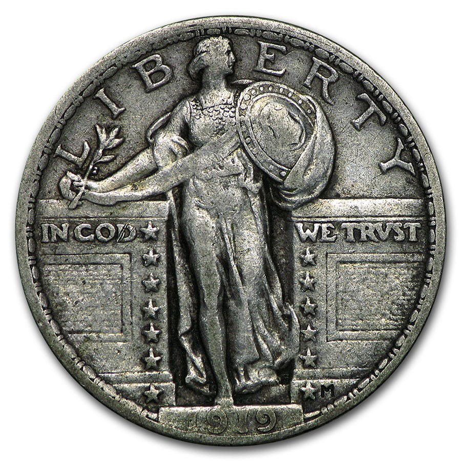 Buy 1919 Standing Liberty Quarter VF Coin Online | Standing Liberty ...