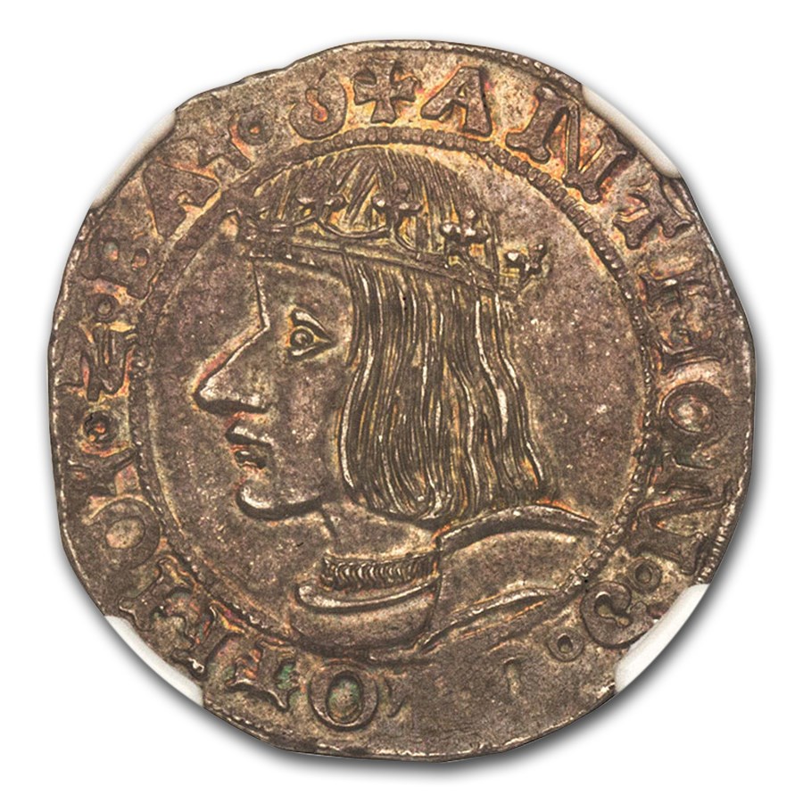 1544 France Gold Teston Antoine le Bon MS-63* NGC Coin For Sale ...