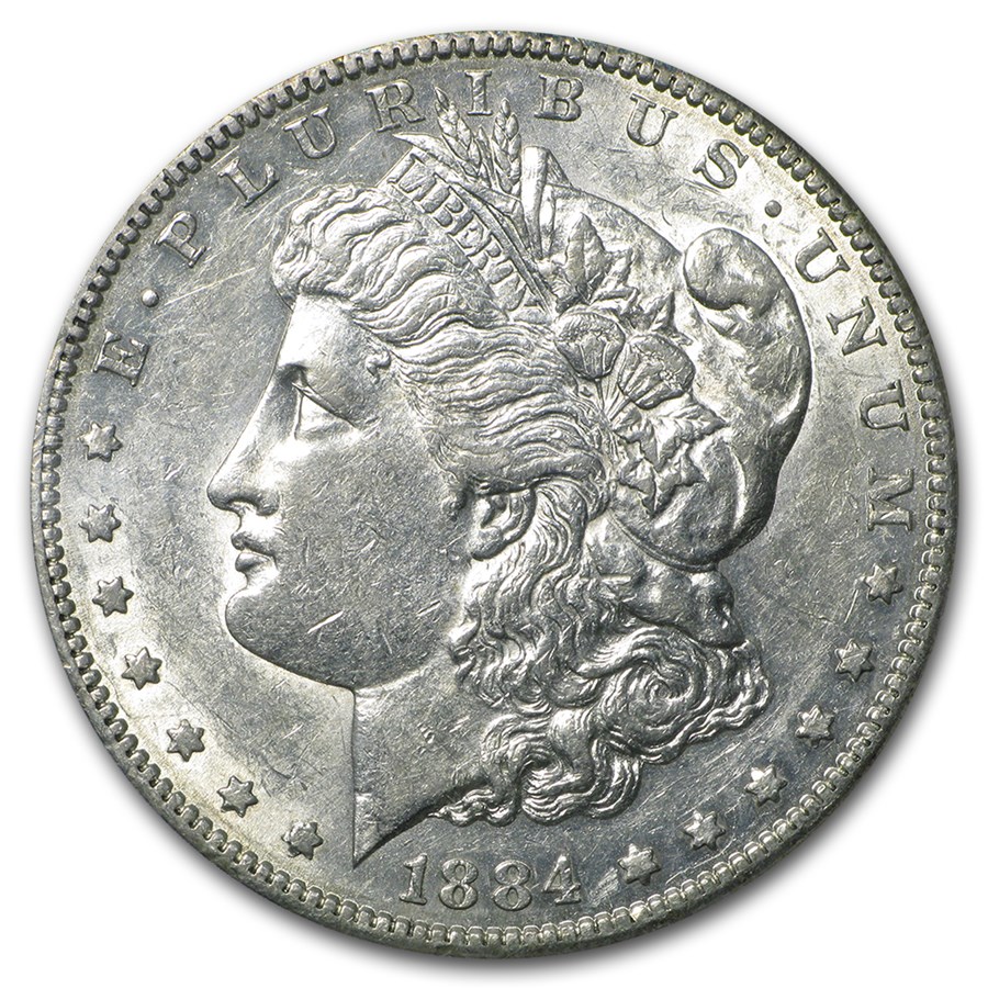1884 S Morgan Silver Dollar Value - APMEX