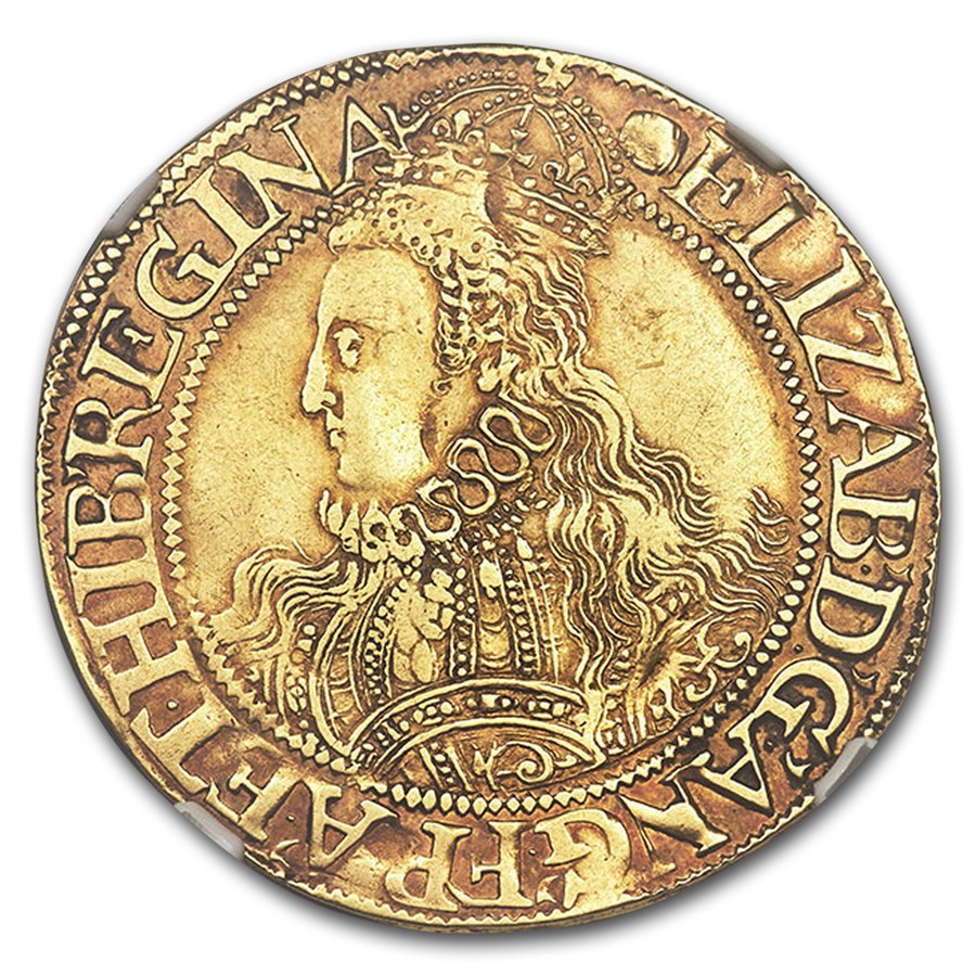 Buy (1592-1595) England AV Half Pound Elizabeth I XF-40 NGC Coin Online ...