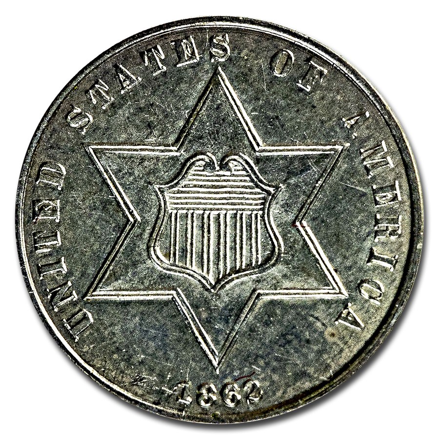 1862-1-three-cent-silver-bu-coin-for-sale-3-cent-silver-1851-1873
