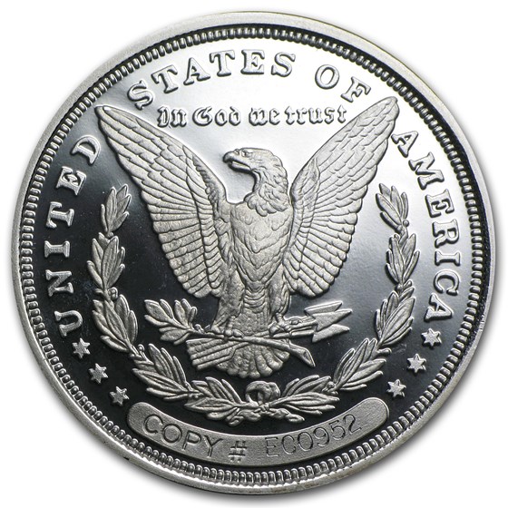 1 oz Silver Round - 1895 Morgan Dollar Proof (REPLICA ) | 1 oz (Silver ...
