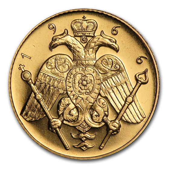 1966 Cyprus Proof Gold Sovereign | Gold Coins from Cyprus | APMEX