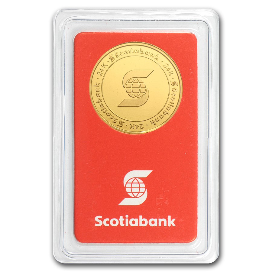 1/4 oz Gold Round - Scotiabank (In Assay) | All Other Brands (Gold Bars ...