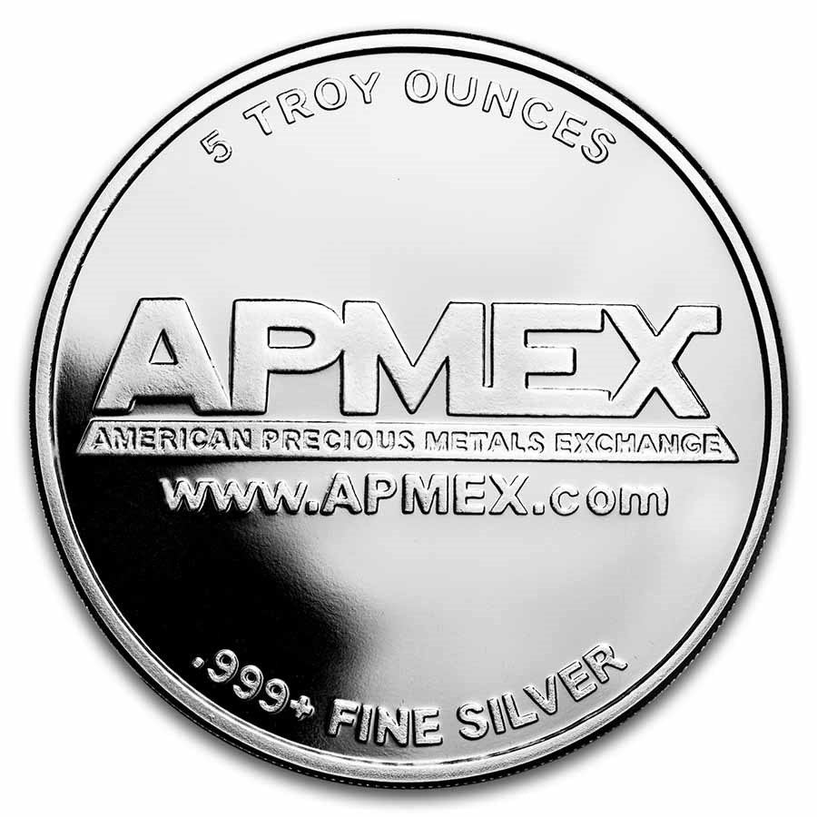5 oz Silver Round - APMEX | 5 oz (Silver Rounds) | APMEX