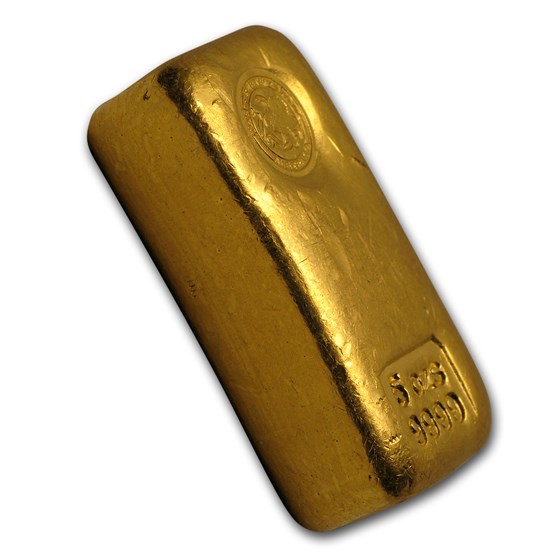 5 oz Gold Bar - Perth Mint (Loaf-Style) | Perth Mint (Gold Bars ...