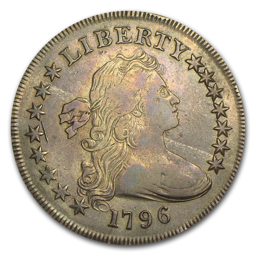 1796 Bust Dollar Very Fine (Large Date, Small Letters) | Early Silver ...