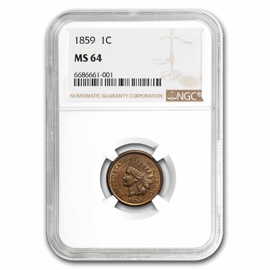 1859 (None) Phil Indian Head Penny Value - APMEX