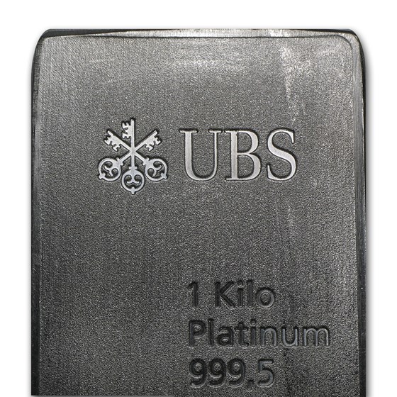 1 kilo Platinum Bar - UBS (32.15 oz) | UBS (Platinum Bars & Rounds) | APMEX