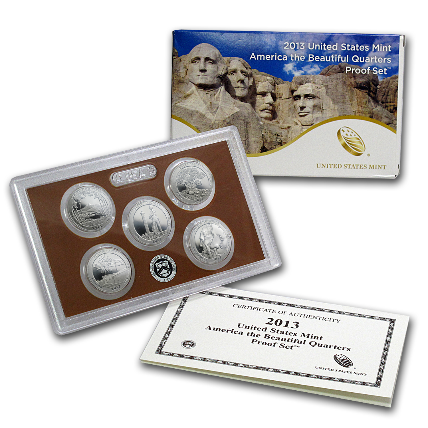 2013 America the Beautiful Quarters Proof Set - SKU #84300 | eBay