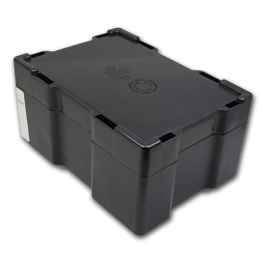 50-Count 10 oz Royal Canadian Mint Silver Bar Monster Box (Empty ...