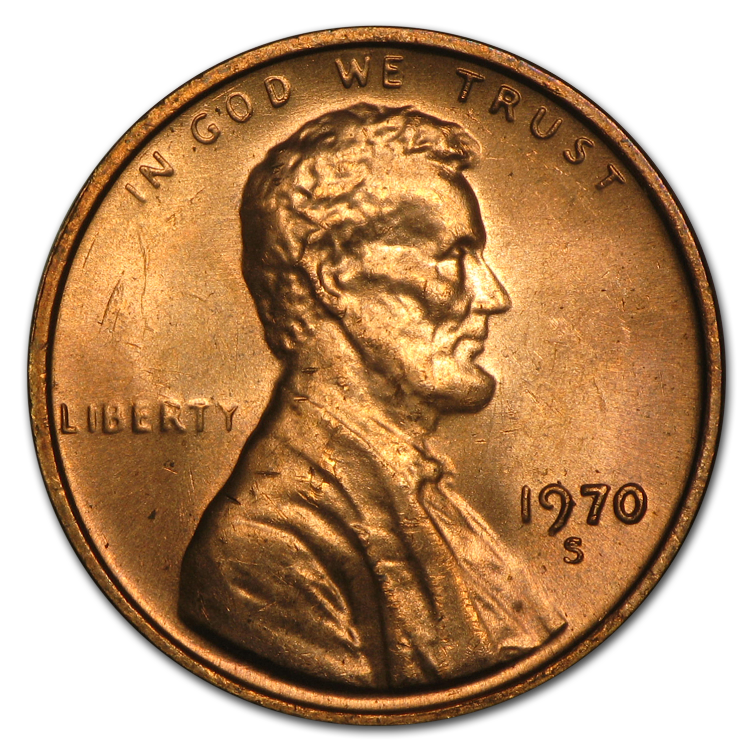1970-S Lincoln Cent Small Date BU | eBay