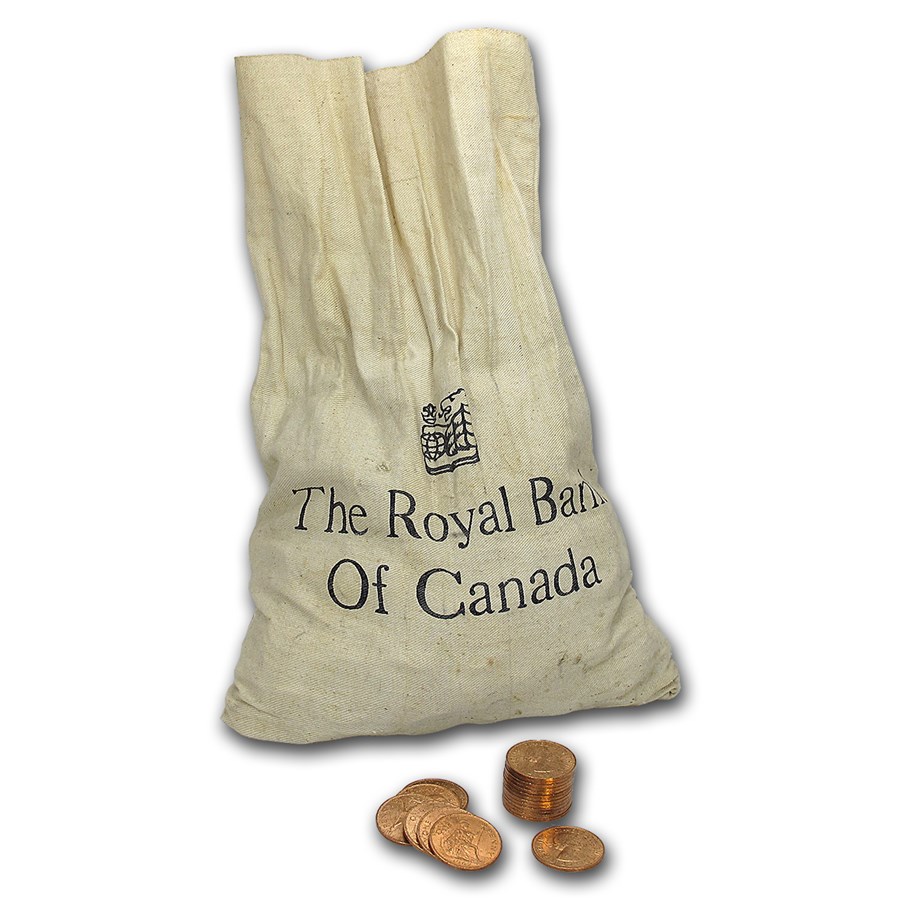 1967 British Large Penny Bag BU (1,000 ct) | Silver & Other Coins ...