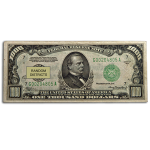 $1,000 Dollar Bills for Sale (1928 & 1934) | APMEX