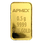 1/2 gram Gold Bars | APMEX