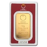 Buy 50 gram Gold Bars & Rounds | APMEX