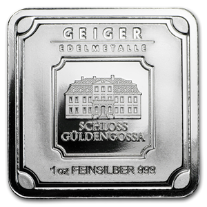 Geiger Silver Bars | .999 Fine Silver| APMEX