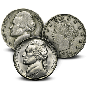 Buy Shield, Liberty, Buffalo, and Jefferson Nickels | APMEX