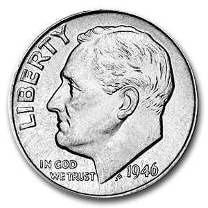 Roosevelt Dimes (1946-Date) | APMEX
