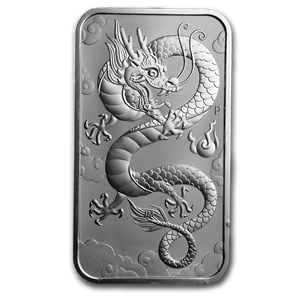 Perth Mint 1 oz Silver Rectangular Dragon Coins | APMEX