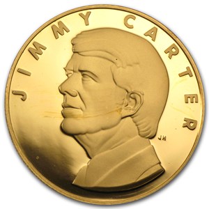 Buy .40 oz Gold Round - Jimmy Carter Inaugural (24K) | APMEX