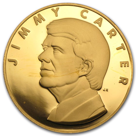 Buy .40 oz Gold Round - Jimmy Carter Inaugural (24K) | APMEX