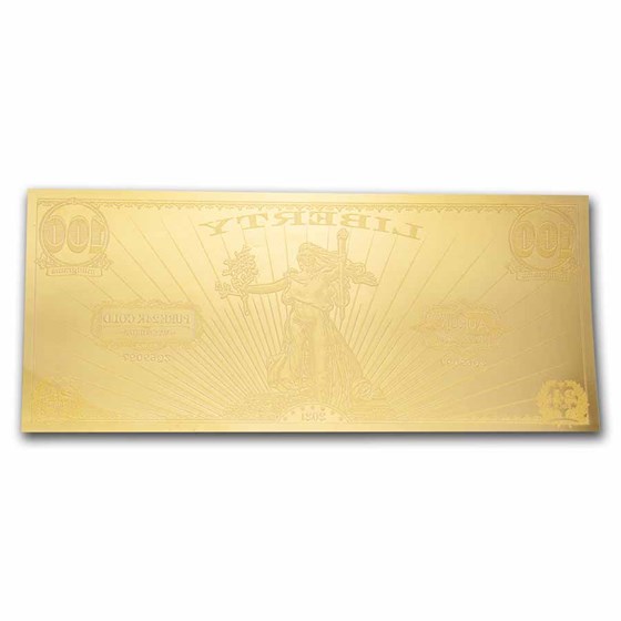 Buy 1/10 gram Gold Aurum Note - 2021 Lady Liberty Design | APMEX