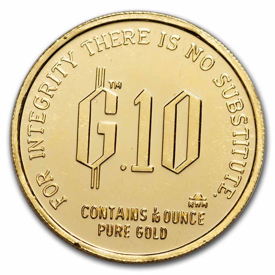 Buy 1/10 oz Gold Round - Adam Smith (Wealth of Nations) | APMEX