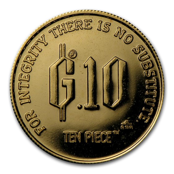 Buy 1/10 oz Gold Round - Gold Standard Corporation (.800 Fine) | APMEX