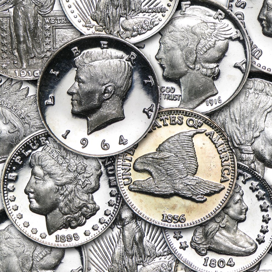 Buy 1/10 oz Silver Round - Classic Coin Replicas (Various) | APMEX