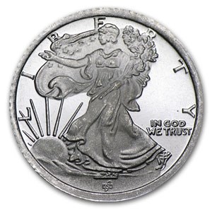 Buy 1/10 oz Silver Round - Mini Walking Liberty | APMEX