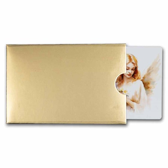 1/1000 oz Gold Bar - Guardian Angel (Coin Card, In Assay)