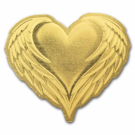 1/1000 oz Gold Bar - Guardian Angel (Coin Card, In Assay)