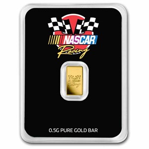 1/2 gram Gold Bar - NASCAR Racing