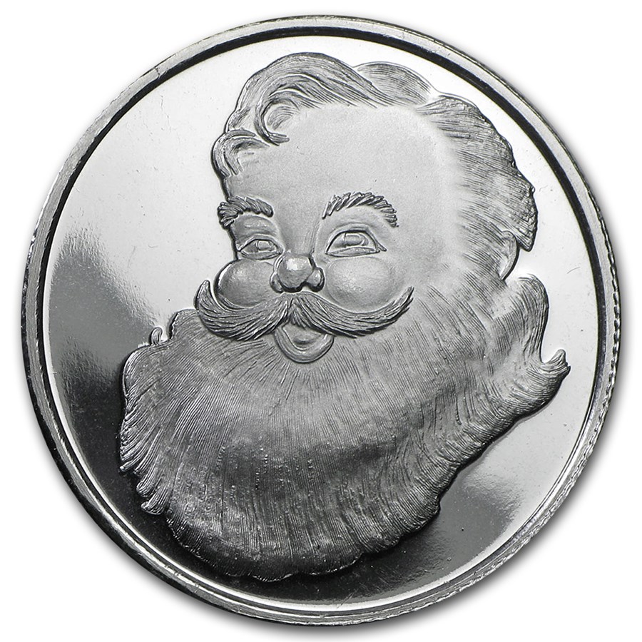 Buy 1/2 oz Silver Round - 2015 Santa | APMEX