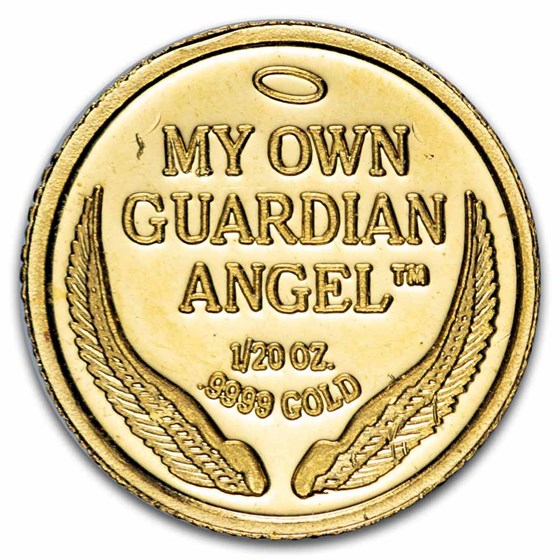 Buy 1/20 oz Gold Round - Guardian Angel | APMEX