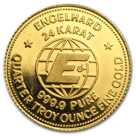 Buy 1/4 oz Gold Round - Engelhard | APMEX