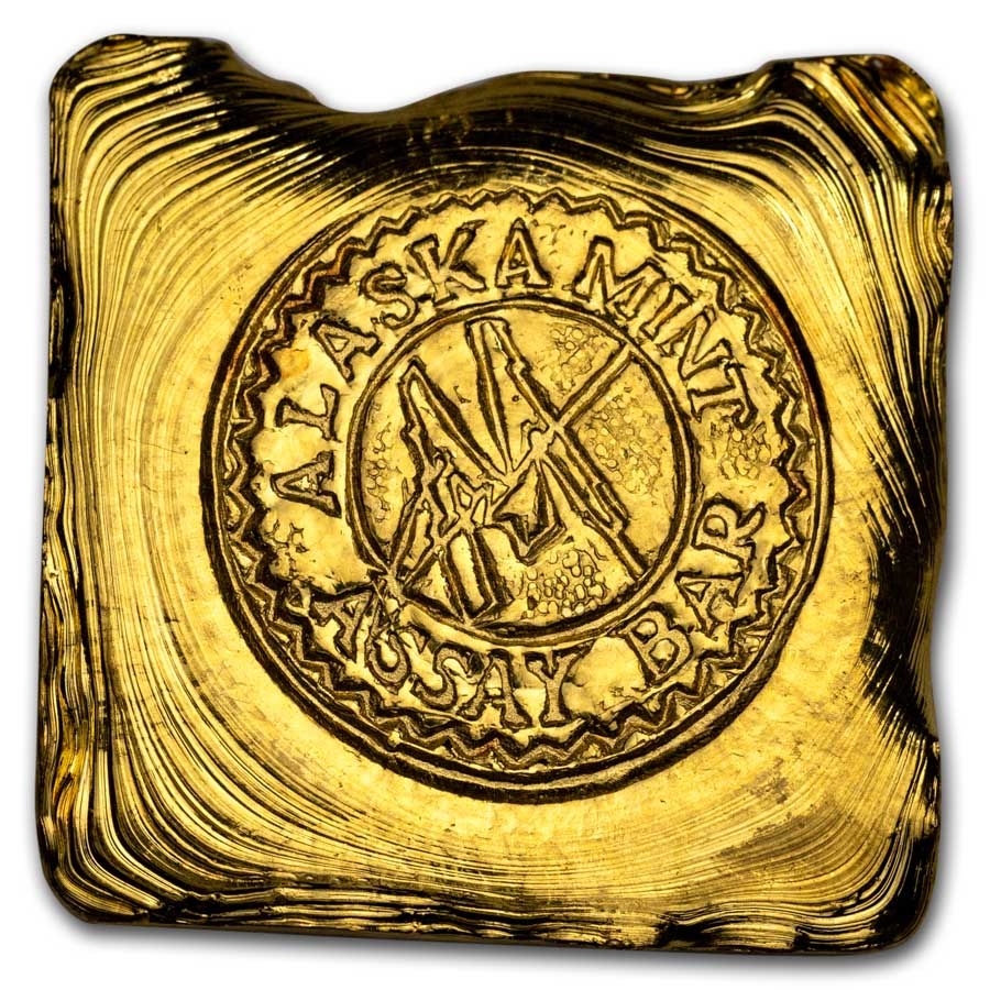 1.44 oz Gold Bar - Alaska Mint Assay