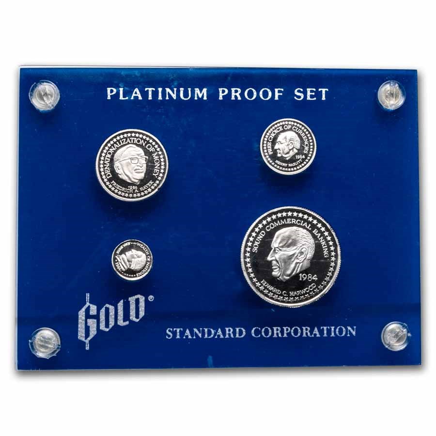Buy 1.85 oz Platinum Proof Set by Gold Standard Corp | APMEX
