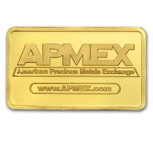 Buy 1 gram Gold Bar - APMEX | APMEX