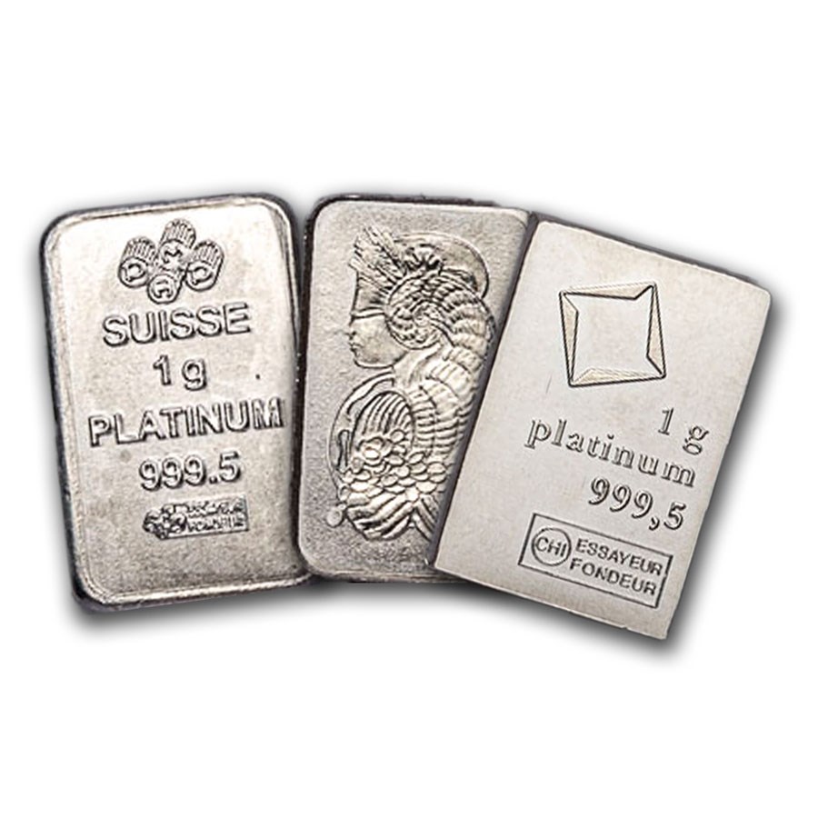 Buy 1 gram Platinum Bar - Secondary Market | APMEX