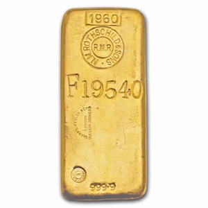 1 kilo Gold Bar - N.M. Rothschild Samuel Montagu (1960 Vintage)